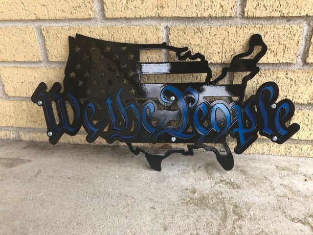 We The People | Metal Wall Art | Home Décor | – Southern Metal Works